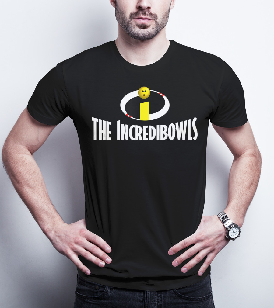 The Incredibowls Bowling Team Fan Shirt With Bowling Pin T-Shirt