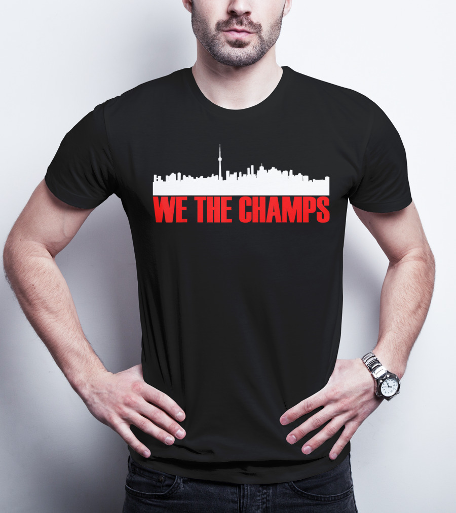 We The Champs North Toronto Skyline Men's T-Shirt