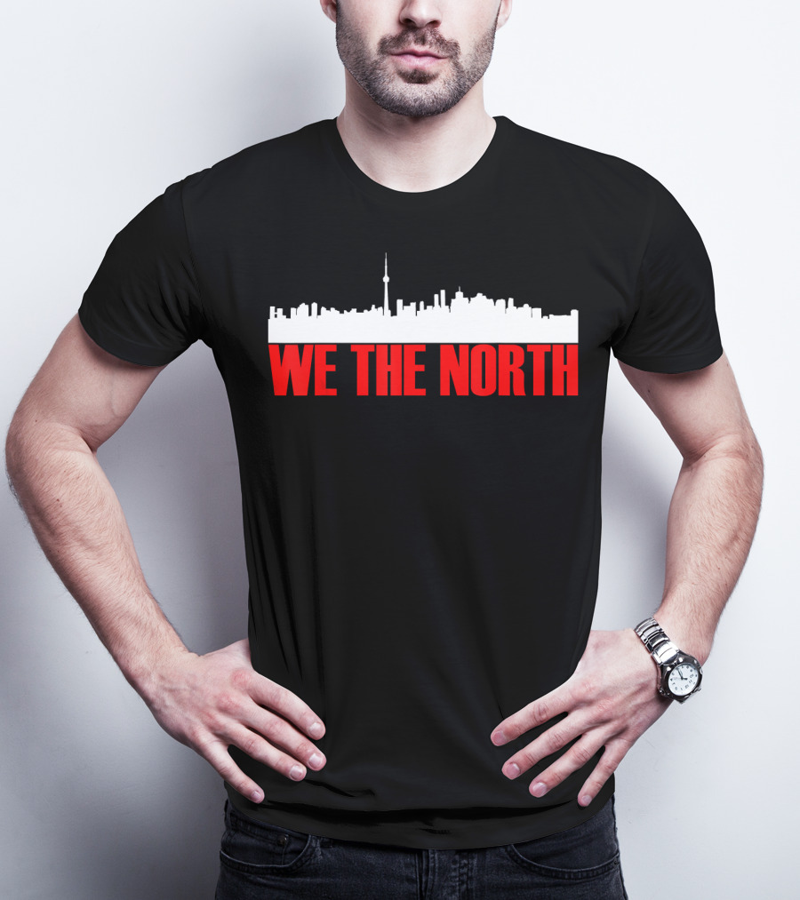 We The North Toronto Basketball Skyline T-Shirt