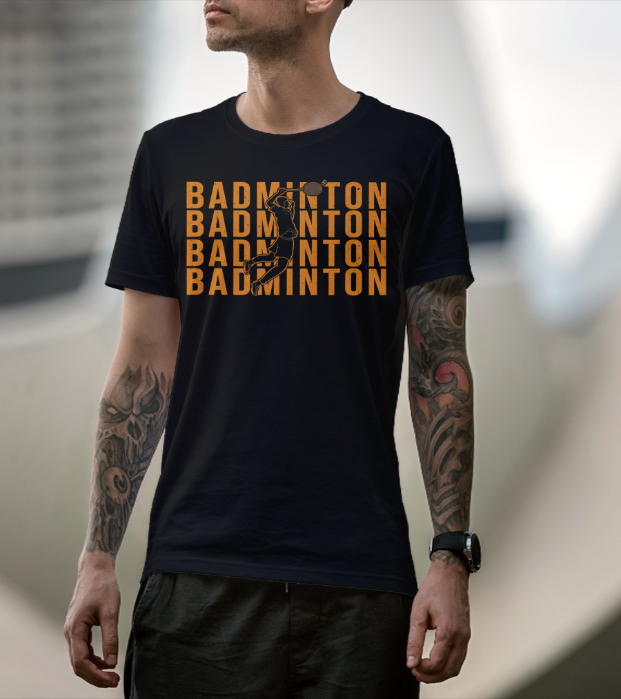 Badminton Enthusiast T-Shirt