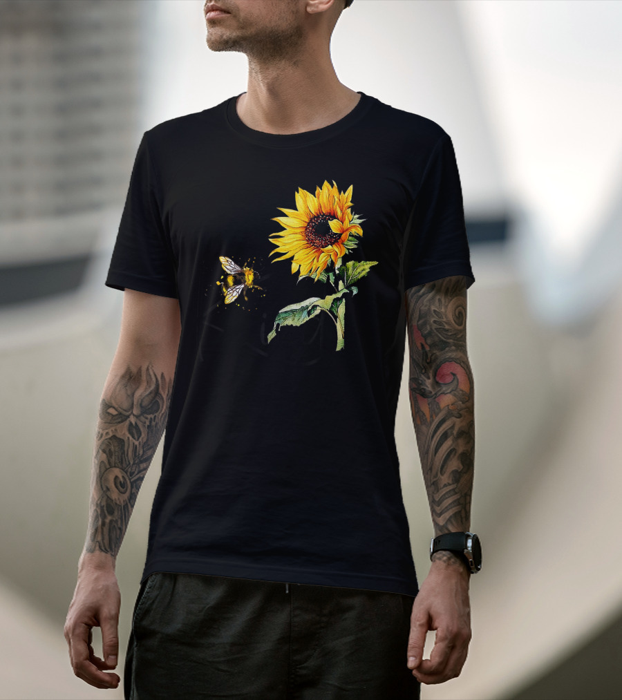 Sunflower Bee Kind T-Shirt