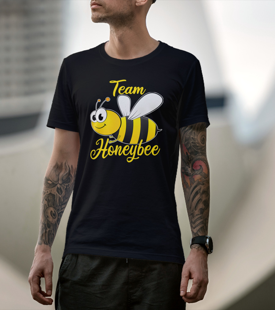 Team Honeybee Save The Bees Beekeeper T-Shirt