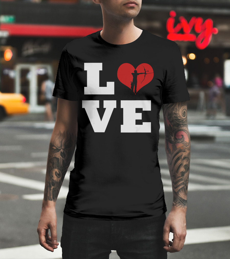 LOVE Archery Heart T-Shirt