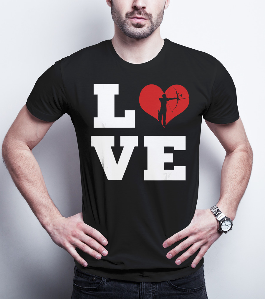 LOVE Archery Heart T-Shirt