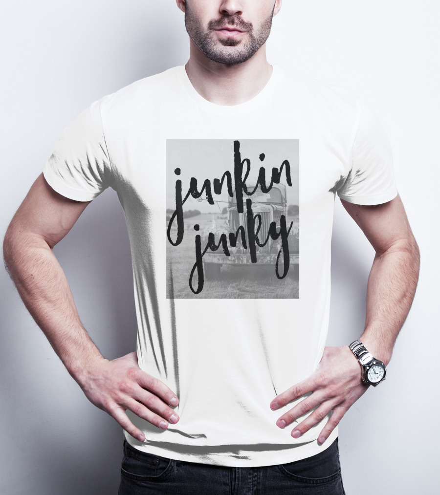 Junkin Junky Vintage Pick Up Truck T-Shirt