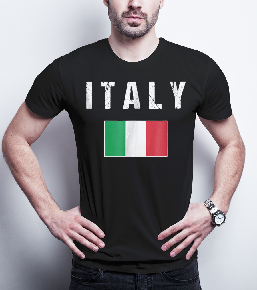 Italy Italian Flag Italia Me T-Shirt