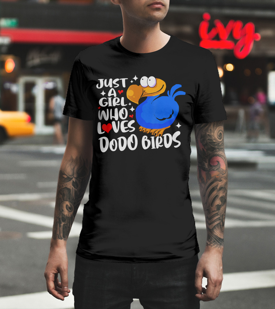 Just A Girl Who Loves Dodo Birds T-Shirt