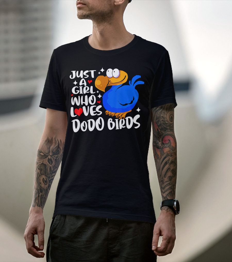 Just A Girl Who Loves Dodo Birds T-Shirt