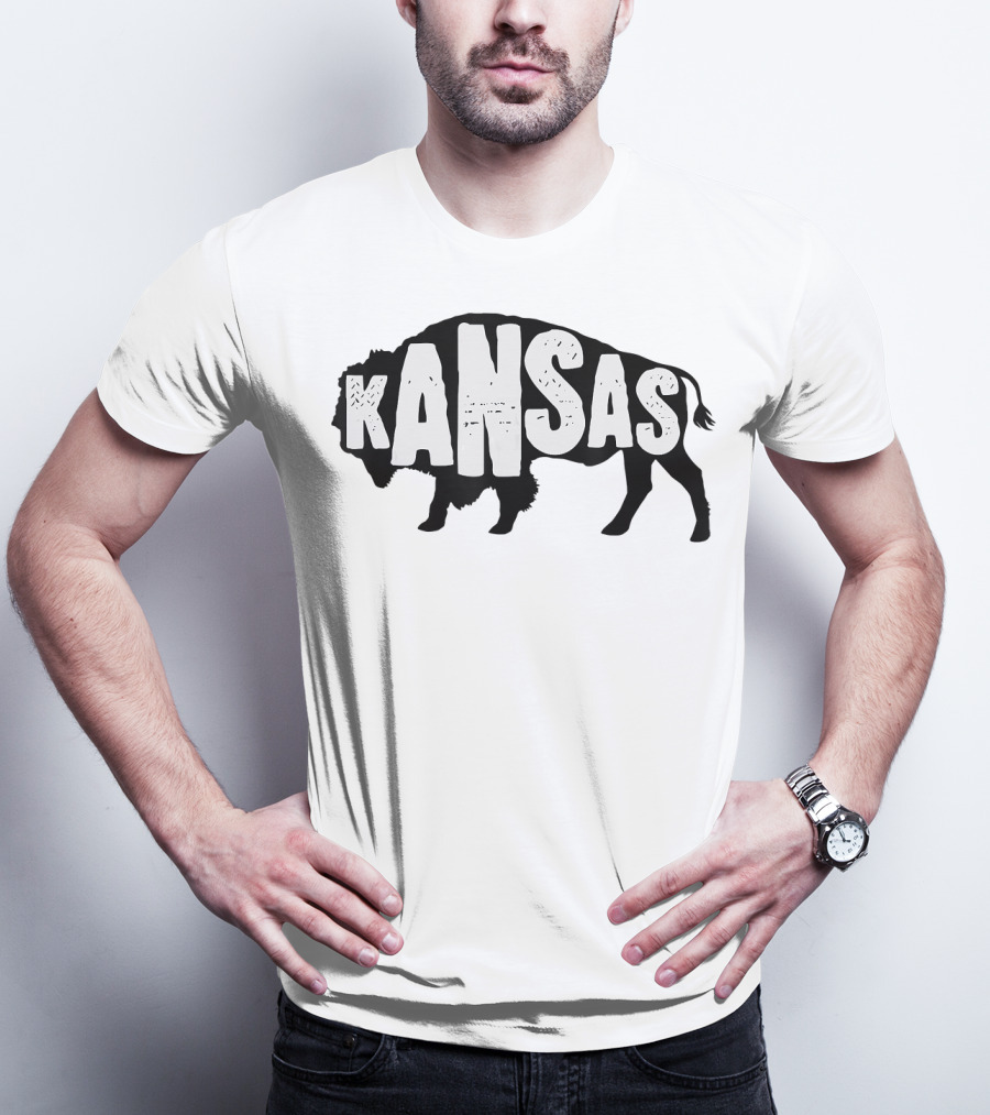 Kansas State Buffalo Bison Kansas T-Shirt