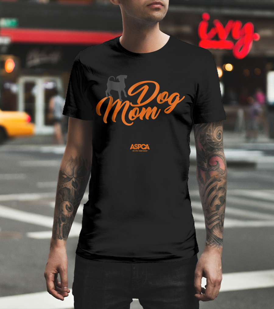 ASPCA We Are Their Voice Dog Mom T-Shirt