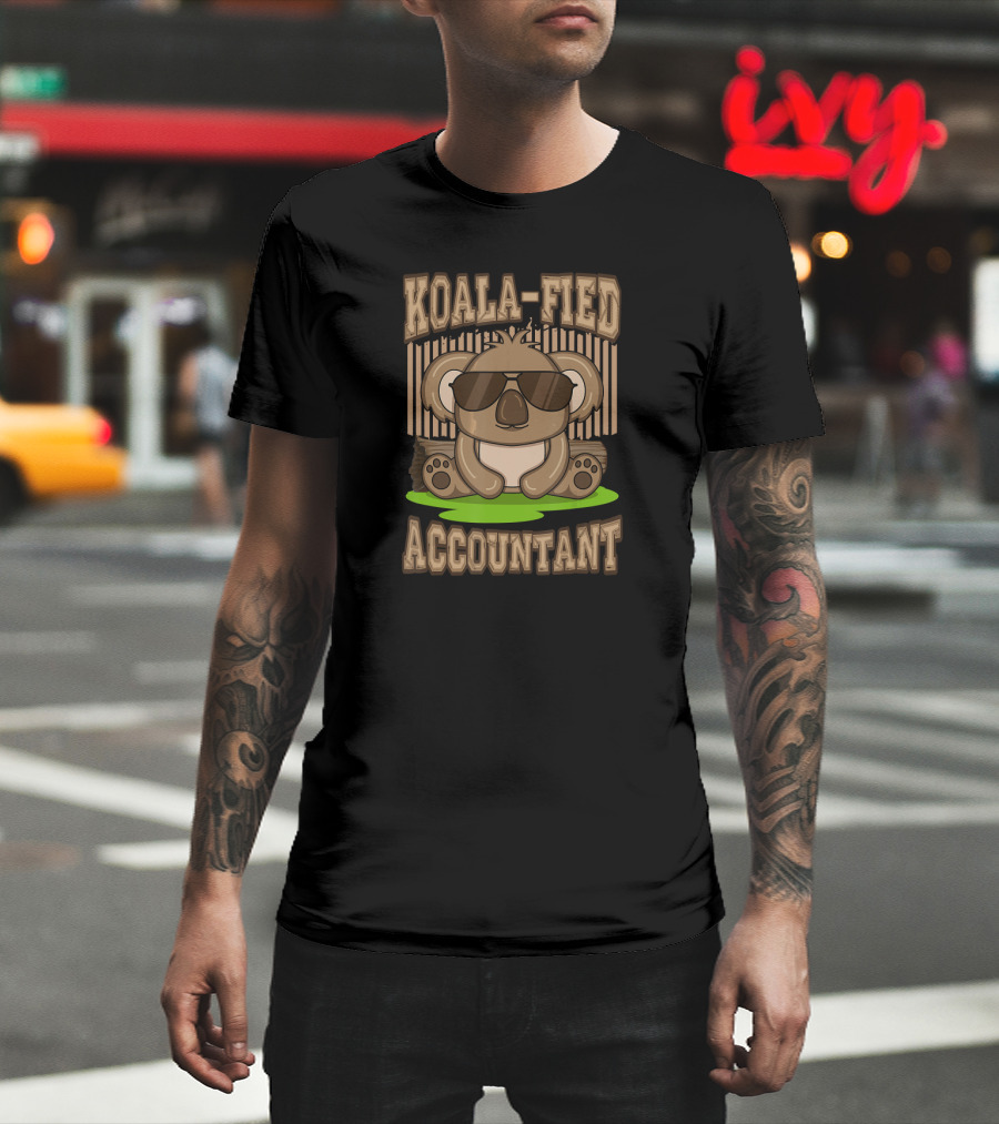 Koala-Fied Accountant Koala Finance T-Shirt