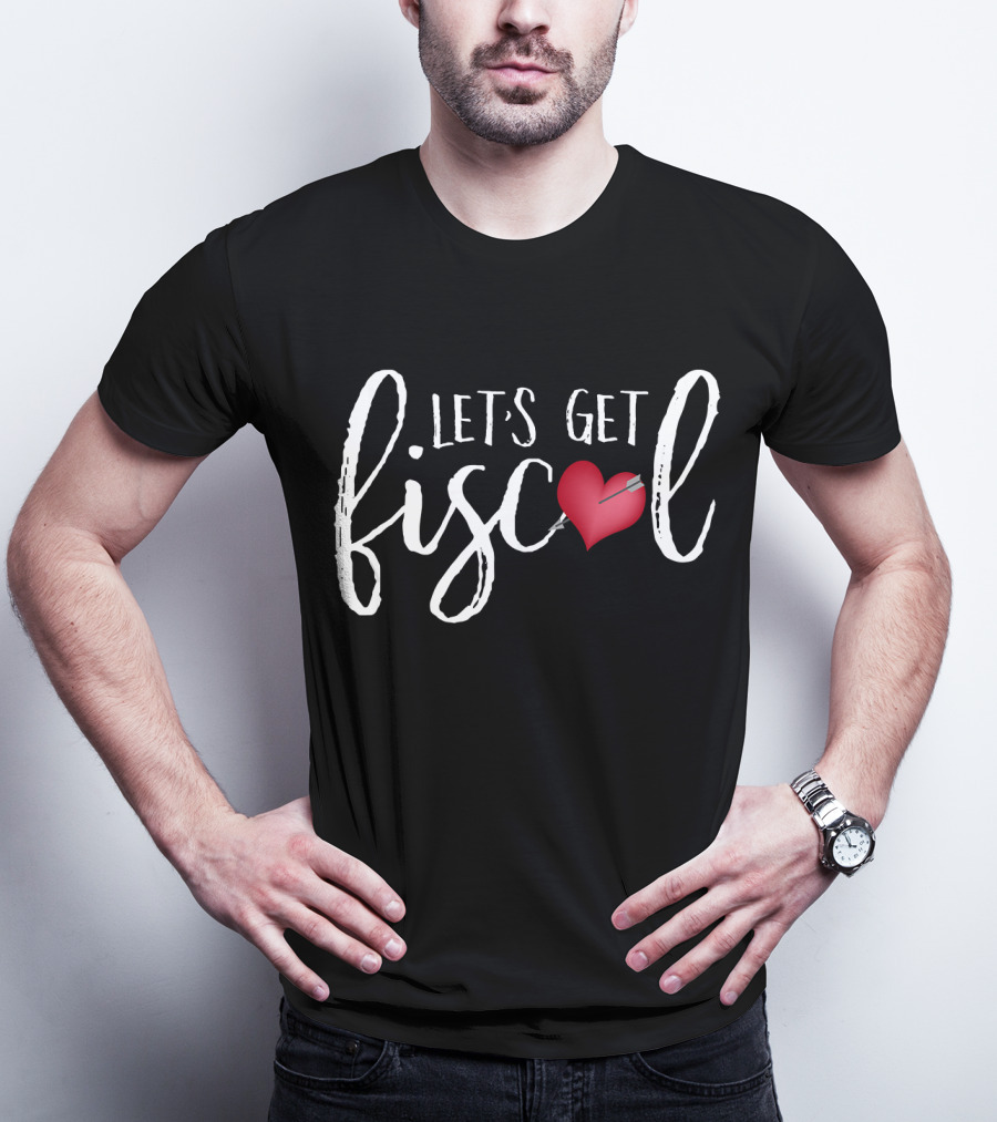 LET'S GET FISCAL Heart Arrow T-Shirt