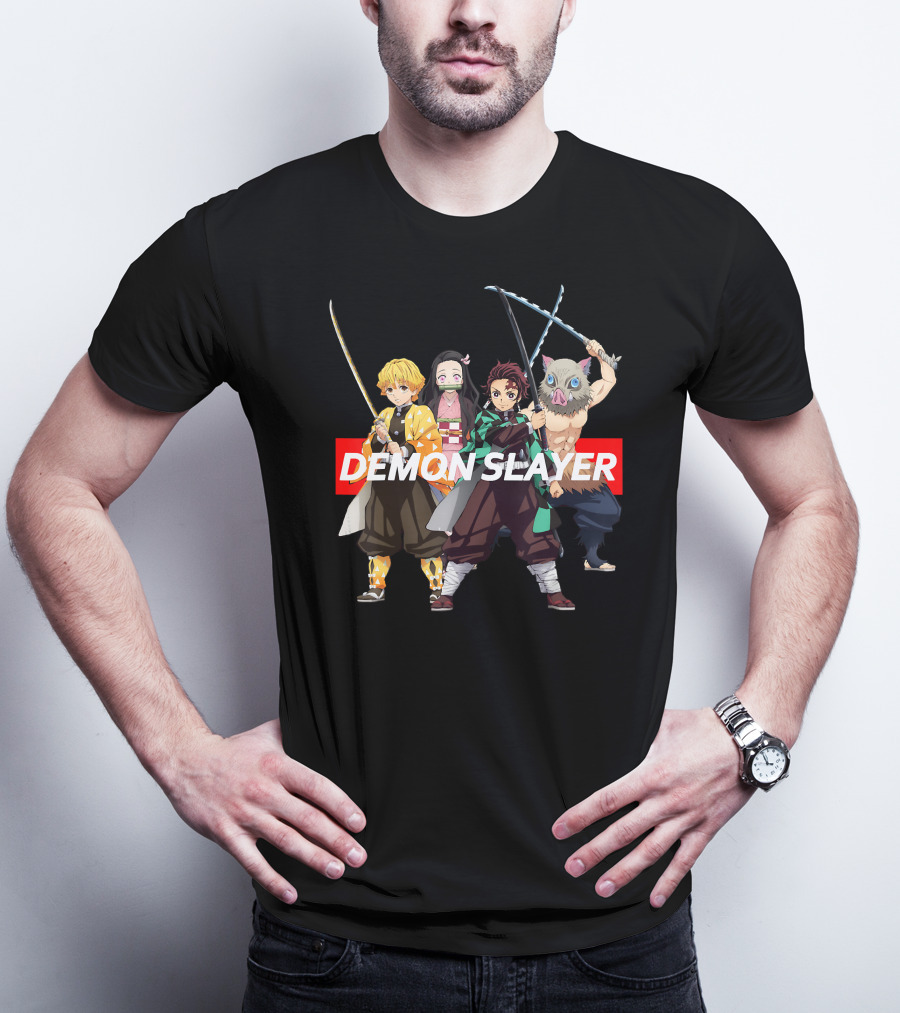 Demon Slayer Anime Characters T-Shirt