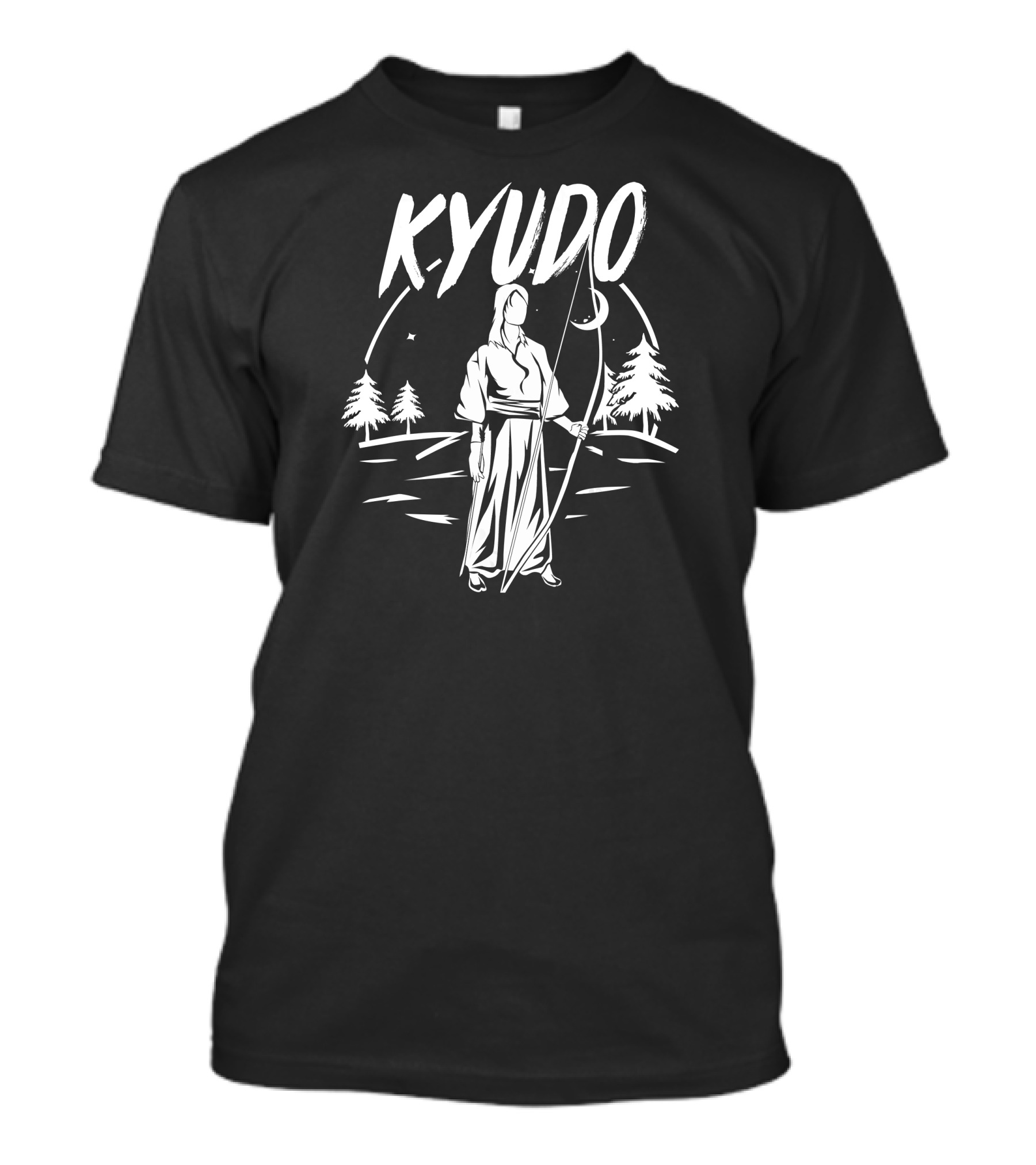 Kyudo Japanese Archery Traditional Martial Arts In Nature T-Shirt