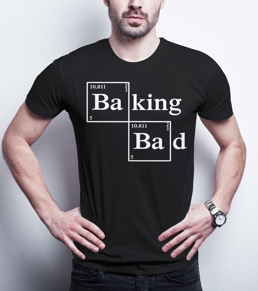 Baking Bad Bake Love Periodic T-Shirt