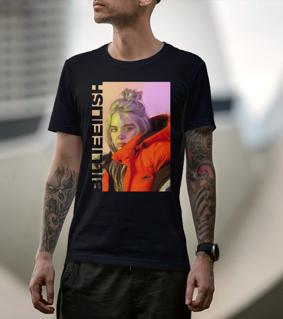 Billie Eilish Penfield Jacket Bold Typography T-Shirt