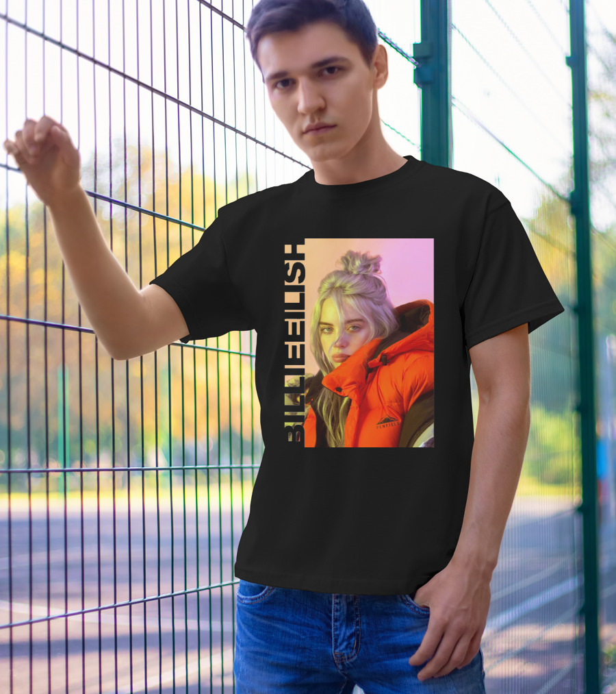 Billie Eilish Penfield Jacket Bold Typography T-Shirt