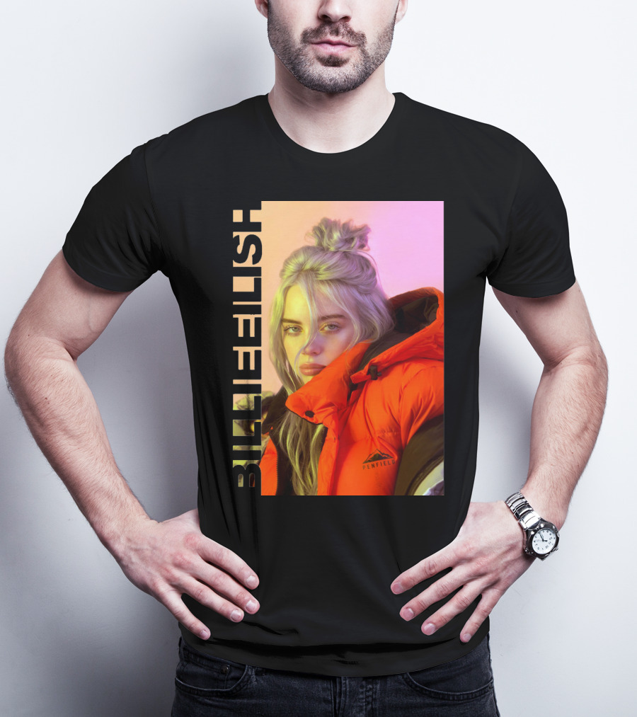 Billie Eilish Penfield Jacket Bold Typography T-Shirt