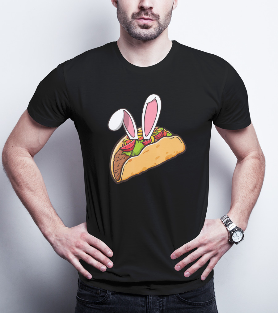 Easter Funny Taco With Bunny Ears T-Shirt