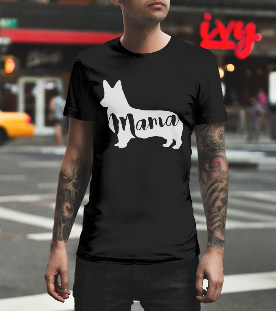 Corgi Dog Mama T-Shirt