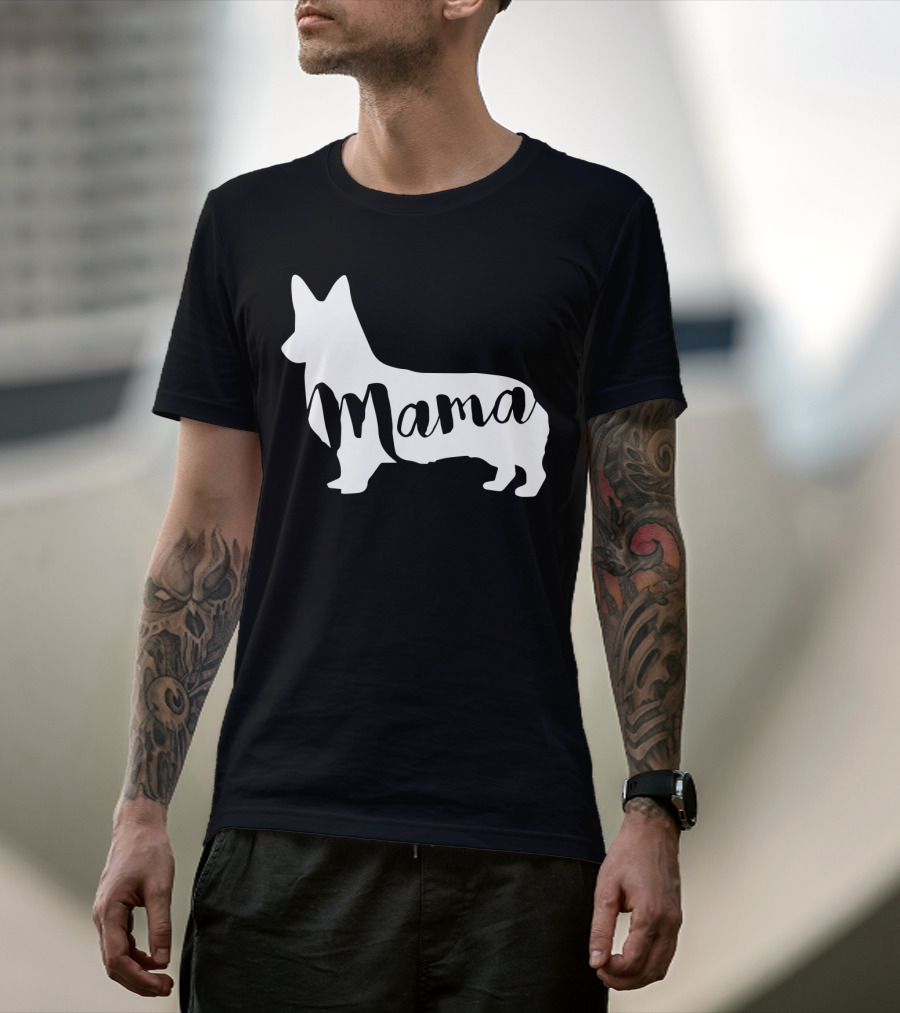 Corgi Dog Mama T-Shirt
