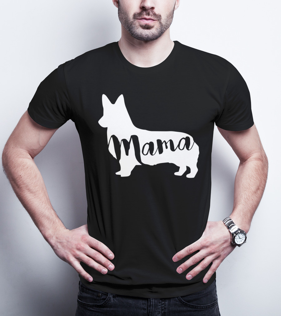 Corgi Dog Mama T-Shirt