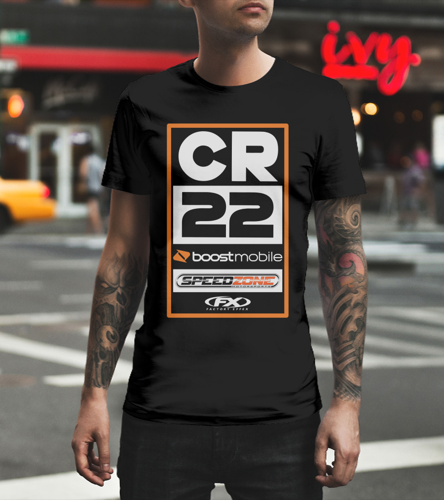 CR22 Boost Mobile Speed Zone FX Factory Effex T-Shirt