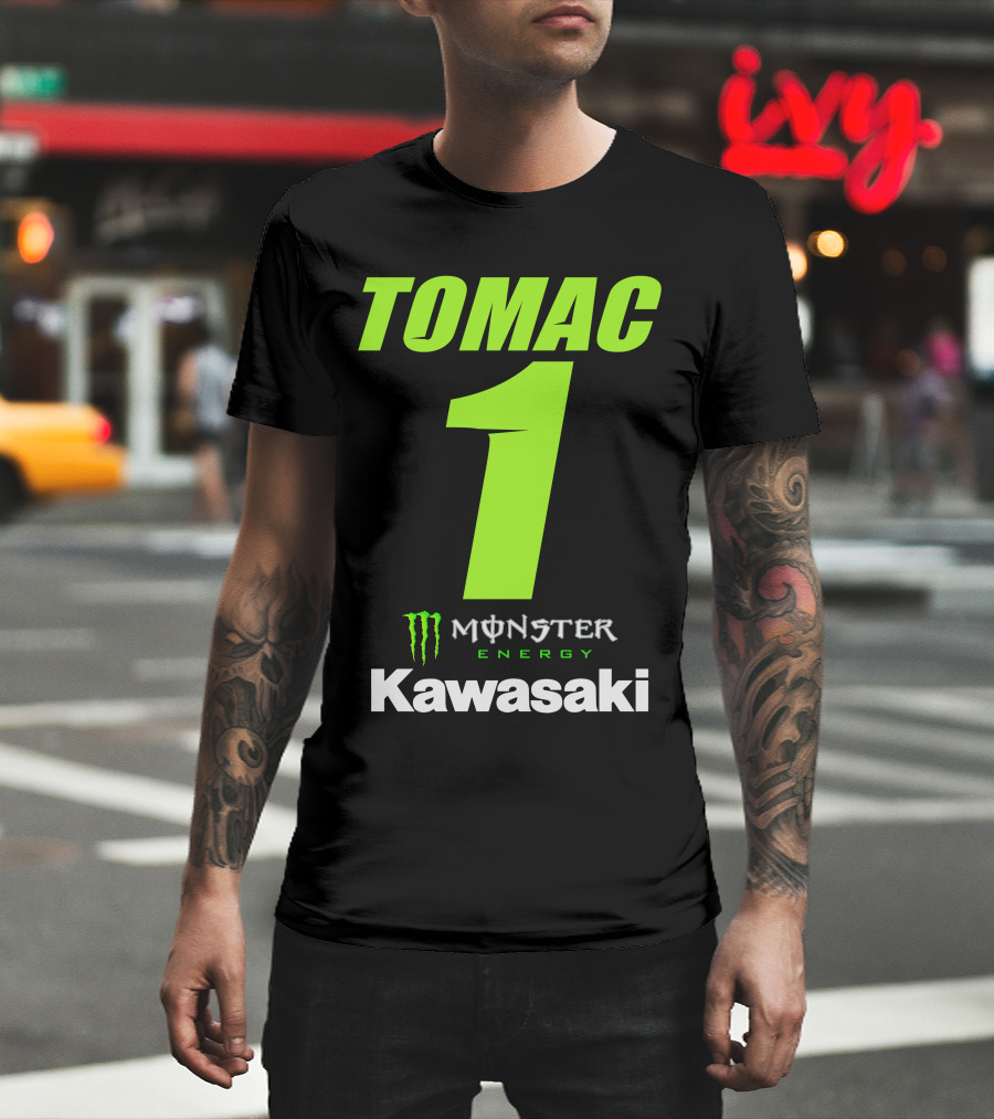 Tomac 1 Monster Energy Kawasaki T-Shirt