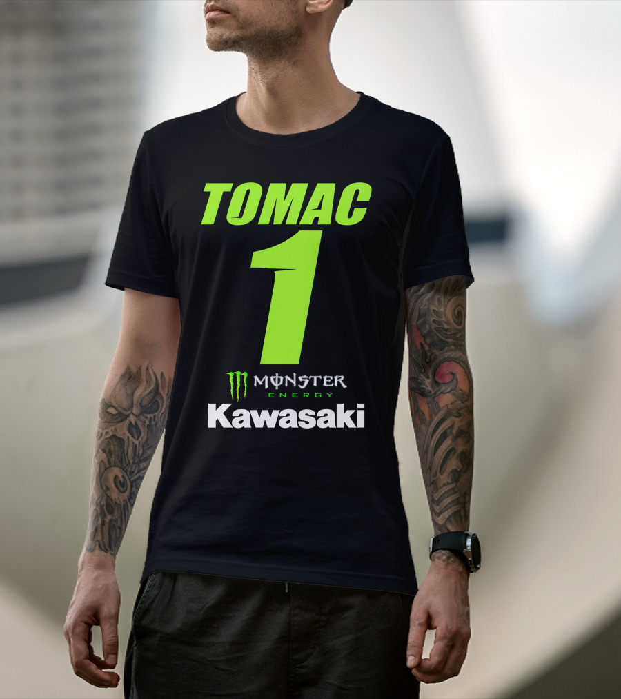 Tomac 1 Monster Energy Kawasaki T-Shirt