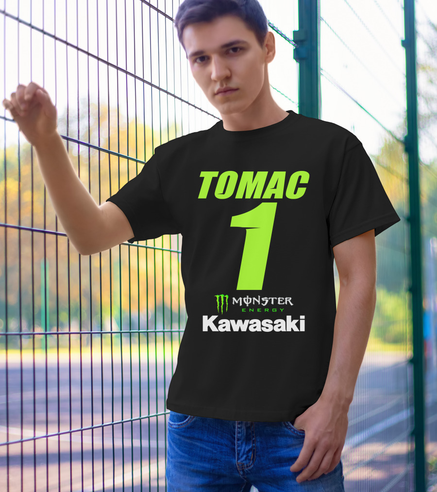 Tomac 1 Monster Energy Kawasaki T-Shirt