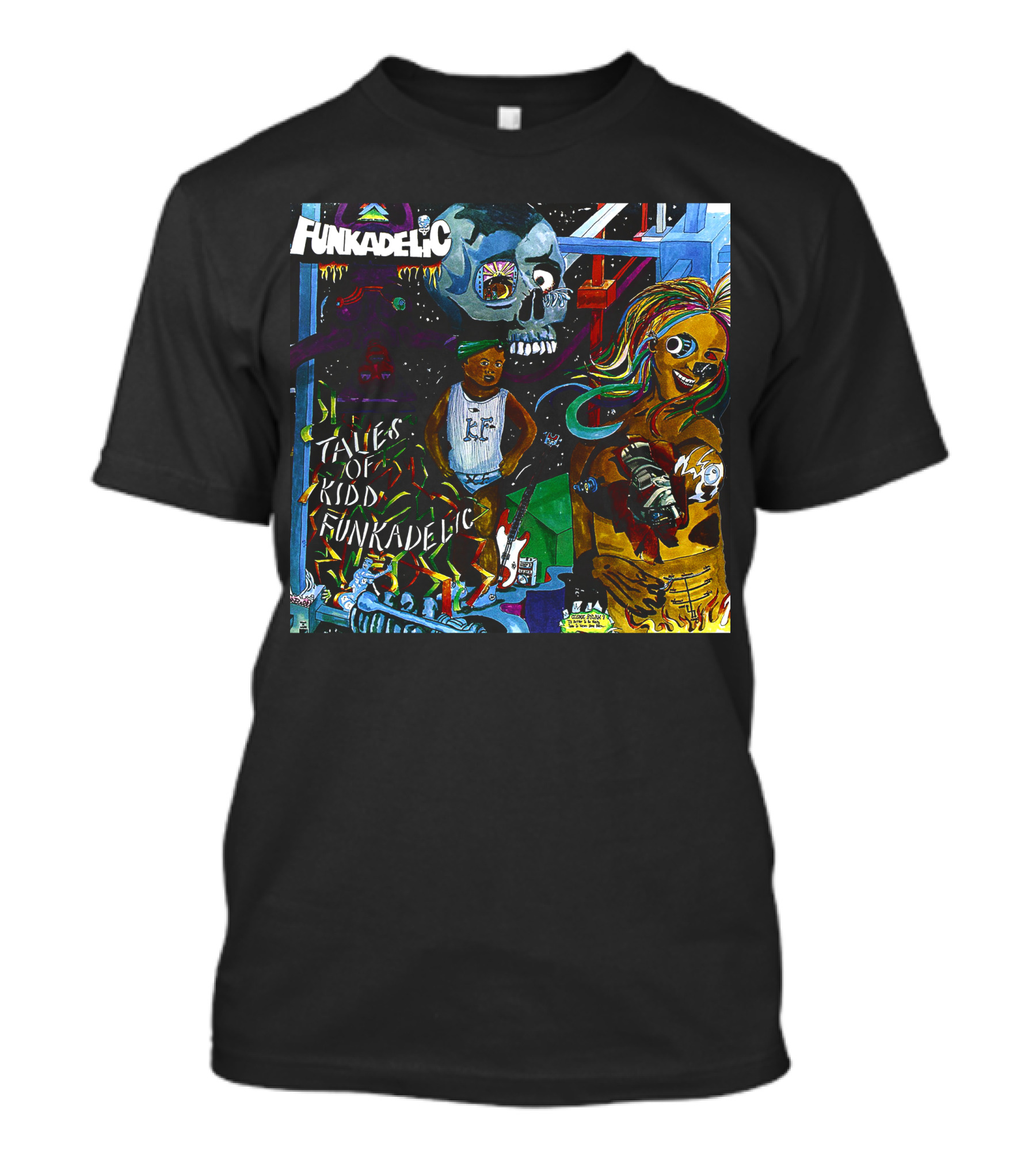 Funkadelic Tales Of Kidd Funkadelic Vibrant Psychedelic T-Shirt