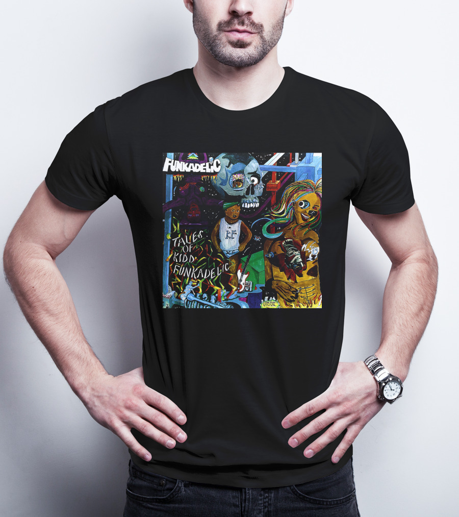 Funkadelic Tales Of Kidd Funkadelic Vibrant Psychedelic T-Shirt