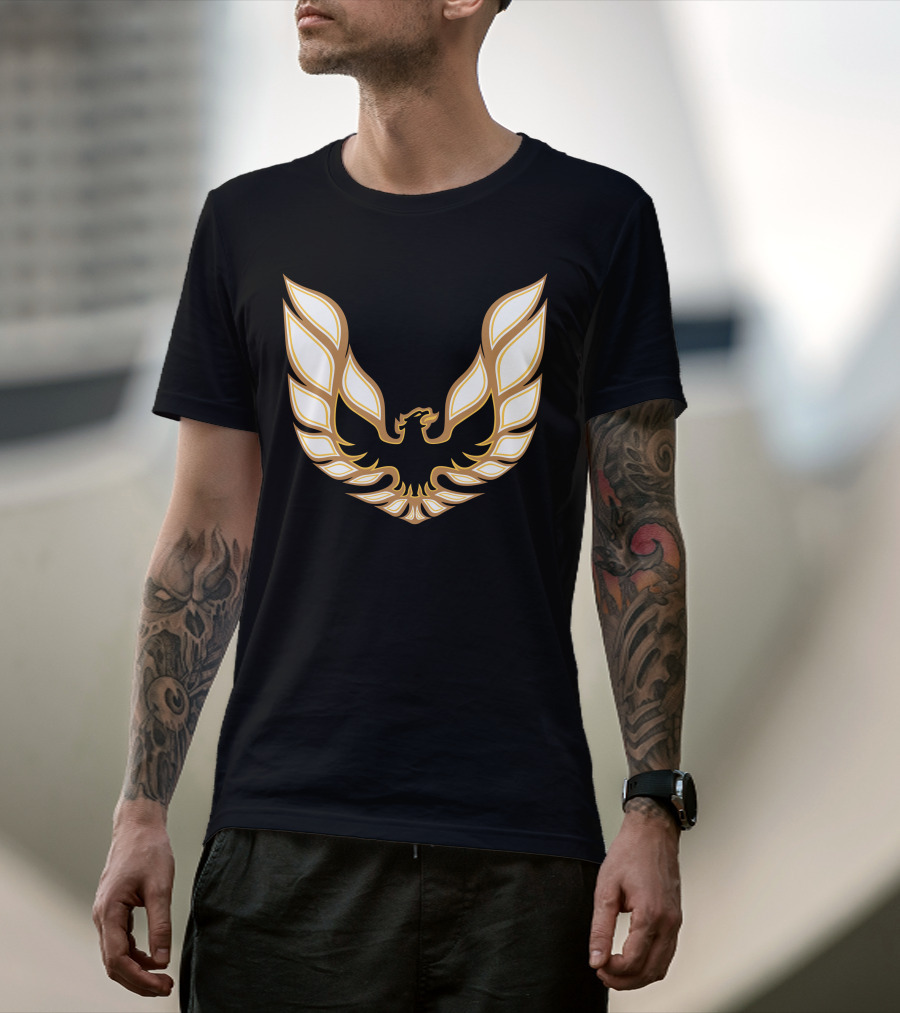 Pontiac Firebird Iconic Gold Phoenix T-Shirt