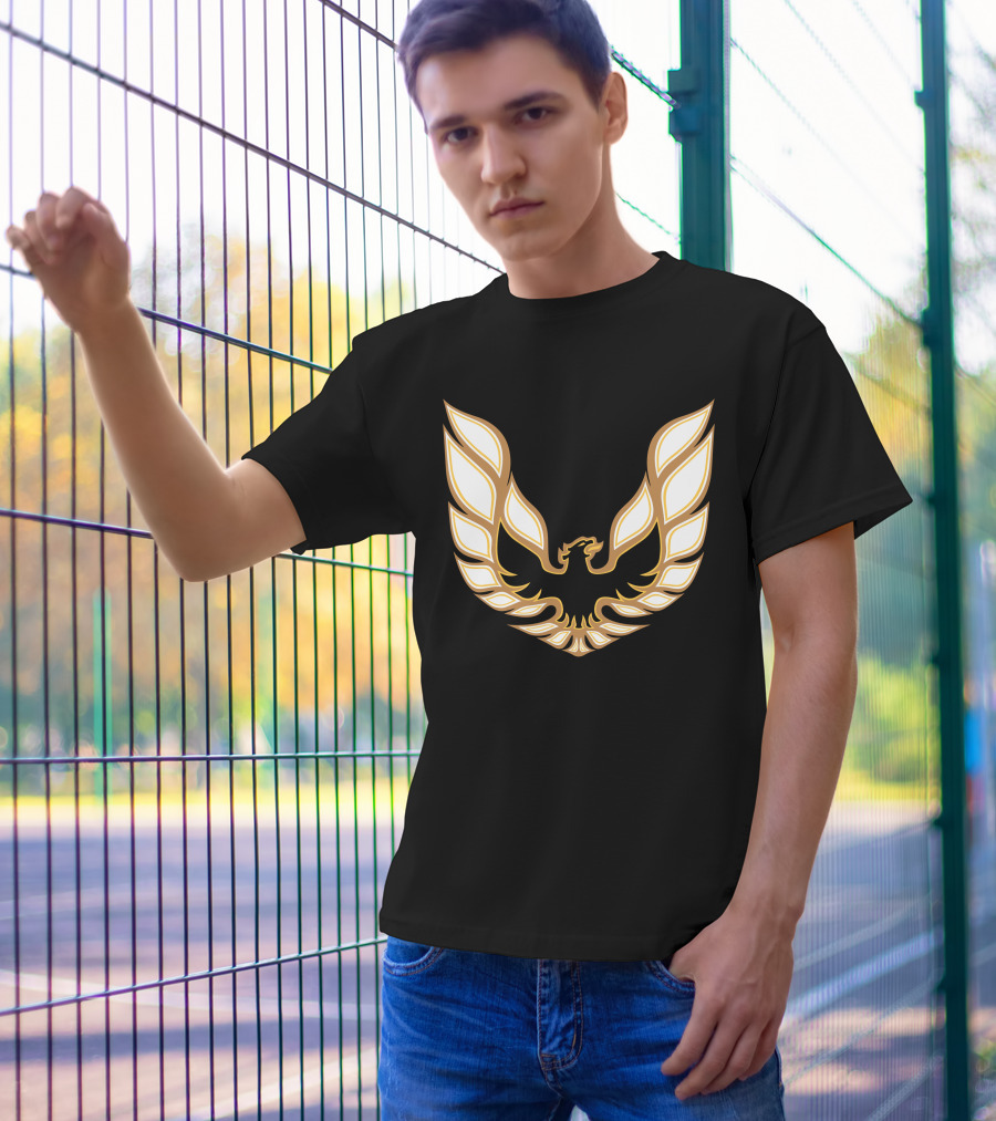 Pontiac Firebird Iconic Gold Phoenix T-Shirt