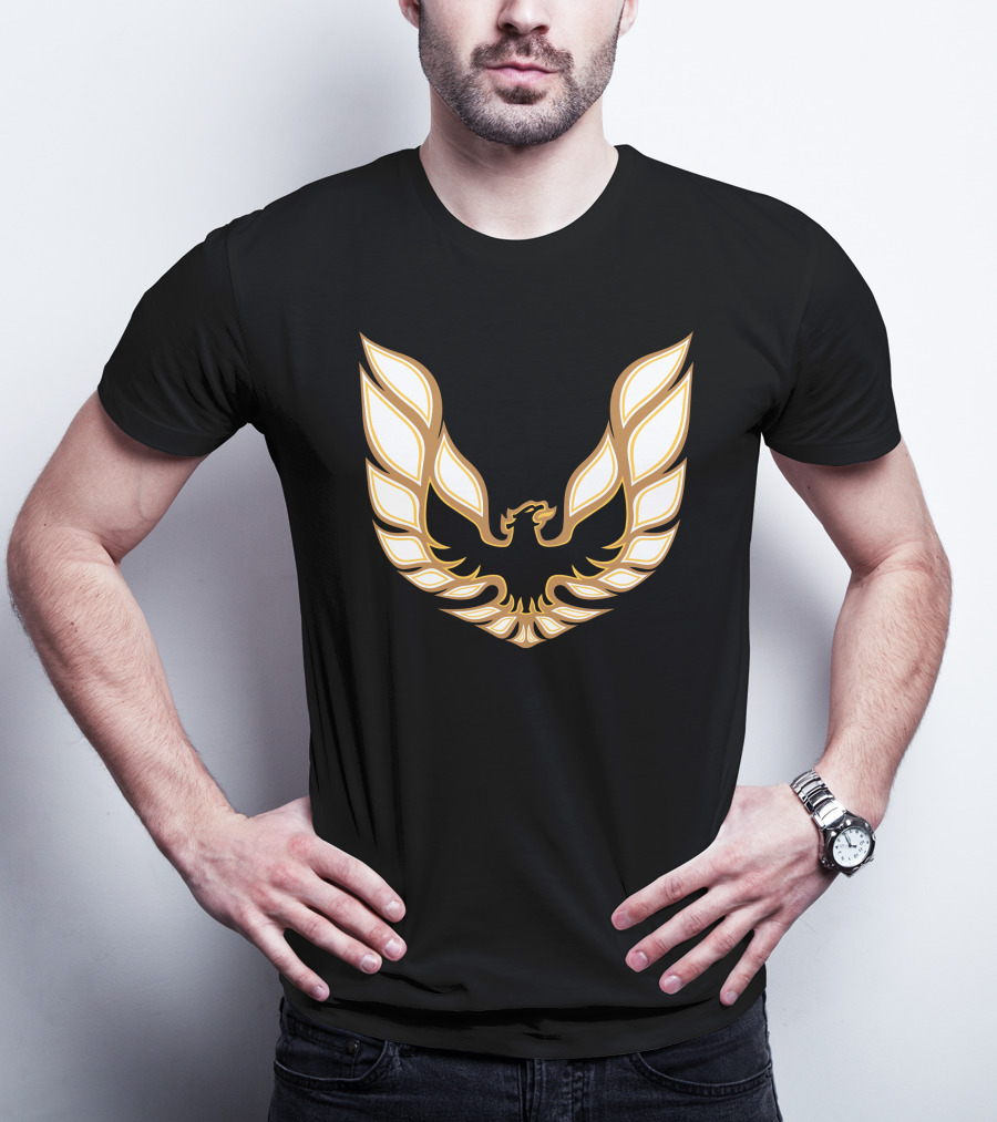 Pontiac Firebird Iconic Gold Phoenix T-Shirt