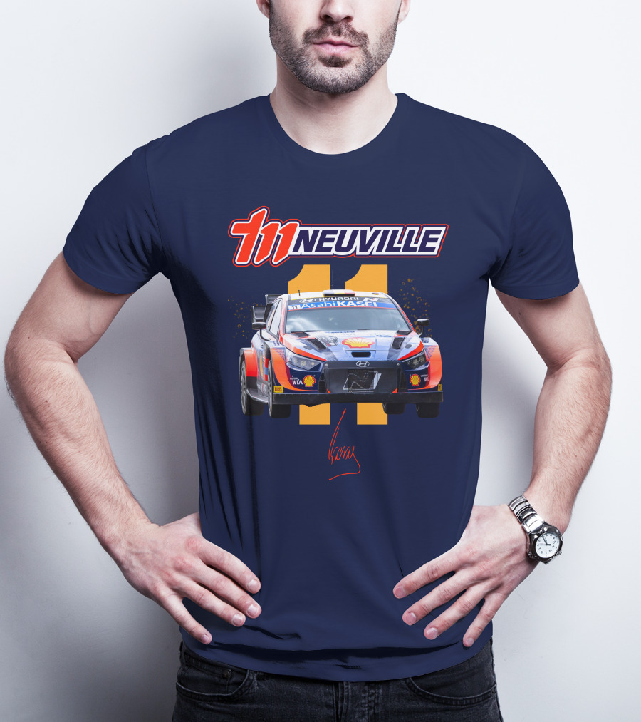 Thierry Neuville Hyundai I20 N Rally1 Asahi Kasei Shell Racing 11 T-Shirt