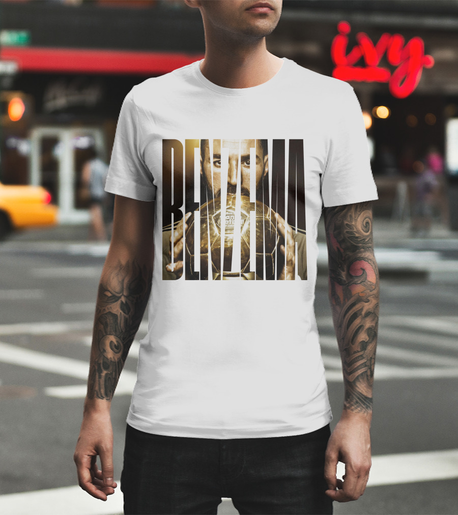 Benzema Ballon D'Or Excellence T-Shirt