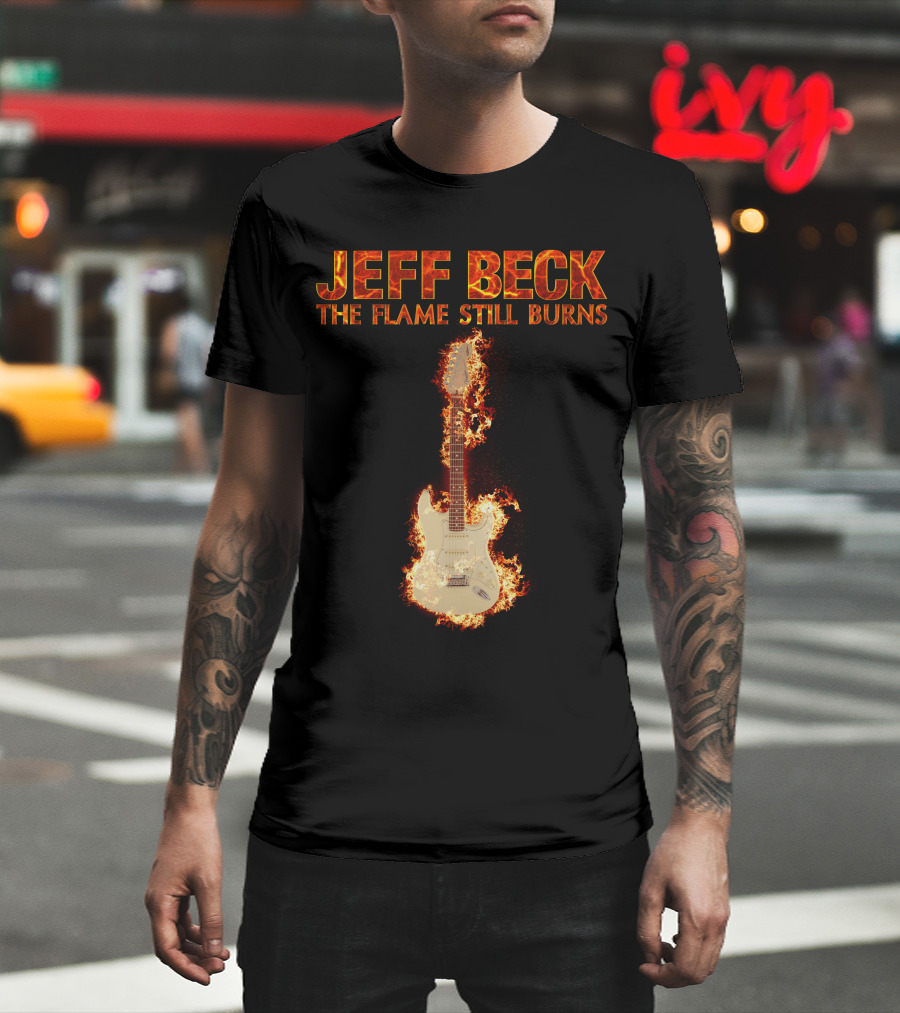 Jeff Beck The Flame Still Burns T-Shirt