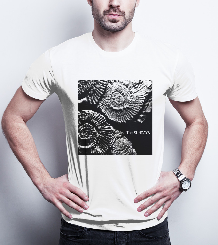 The Sundays Cocteau Twins Ammonite Fossil T-Shirt