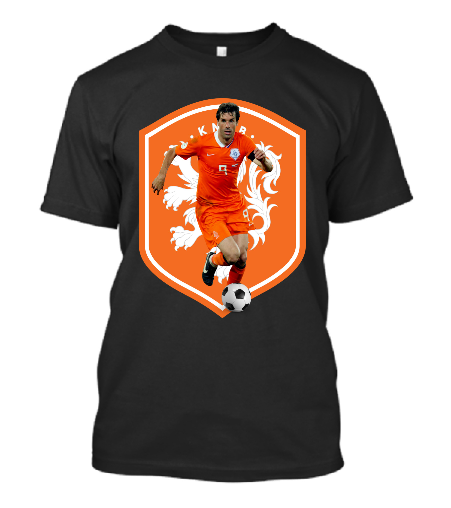 KNVB Ruud Van Nistelrooy Dutch Soccer Legend T-Shirt