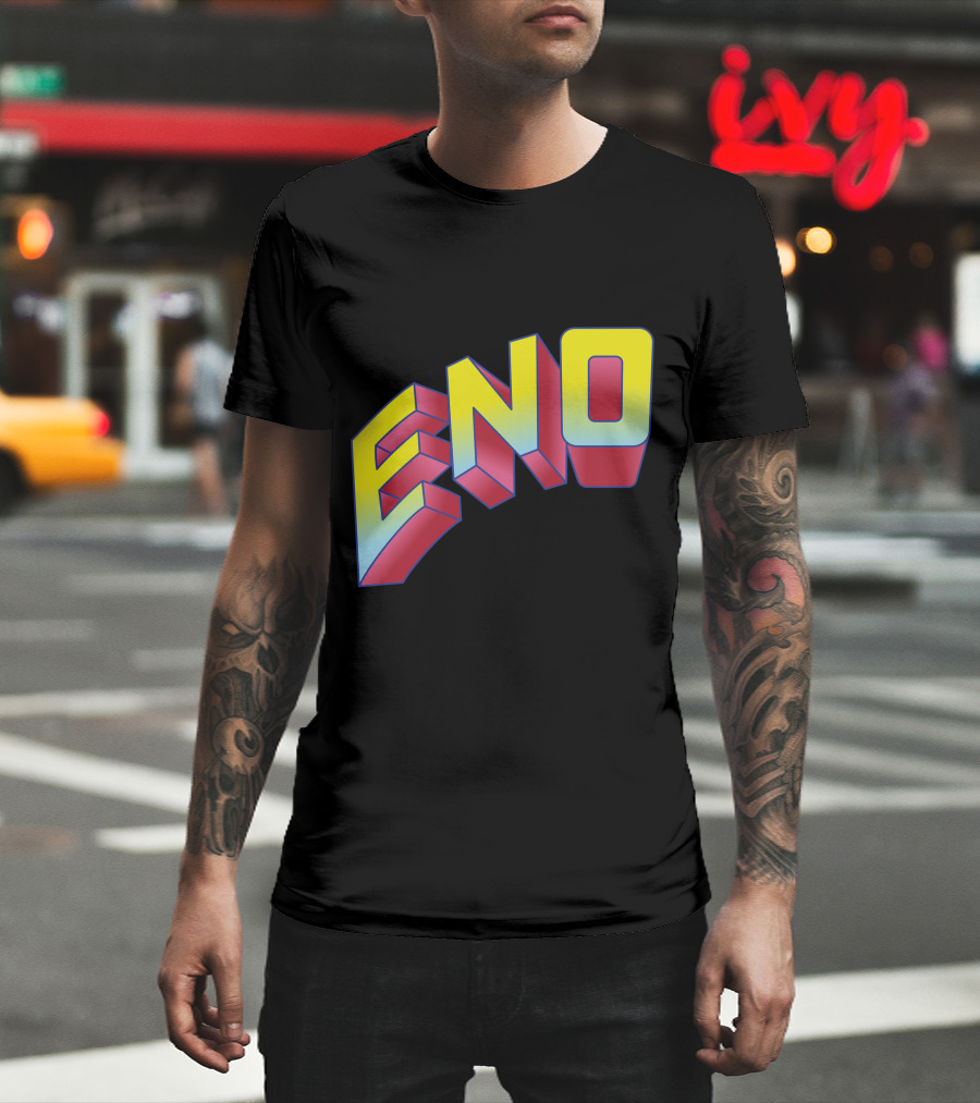 BRIAN ENO Another Green World ENO Retro 3D T-Shirt