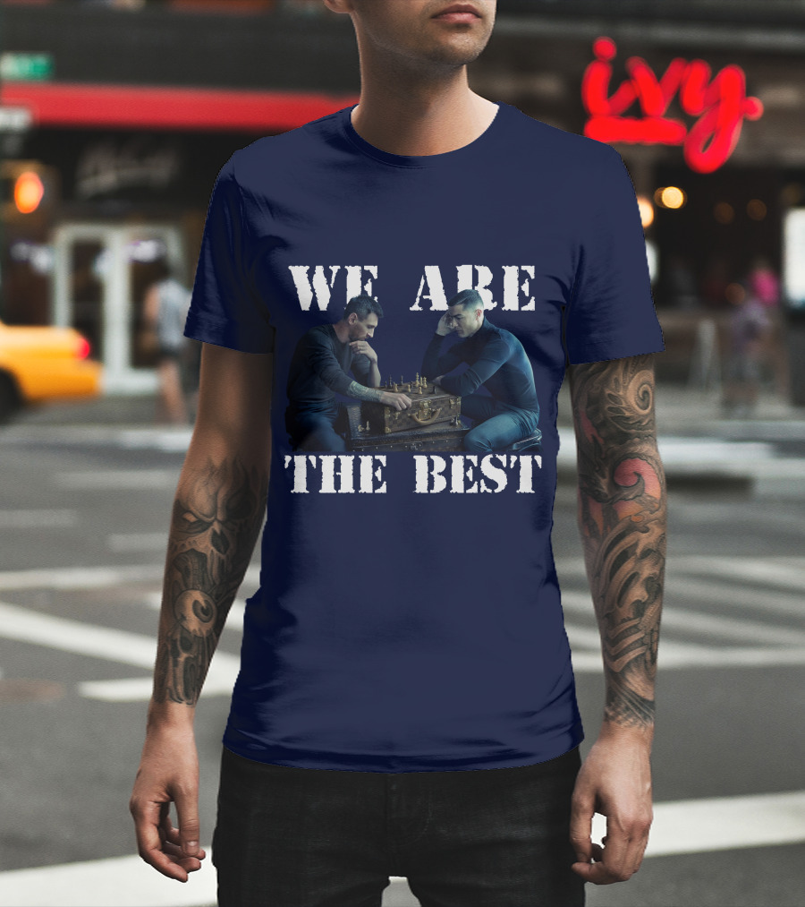We Are The Best Chess Match Duel Icons T-Shirt