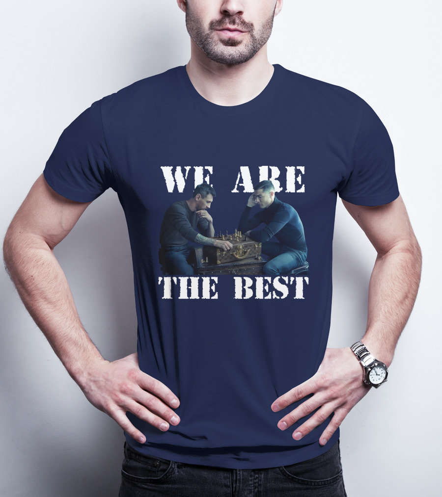 We Are The Best Chess Match Duel Icons T-Shirt