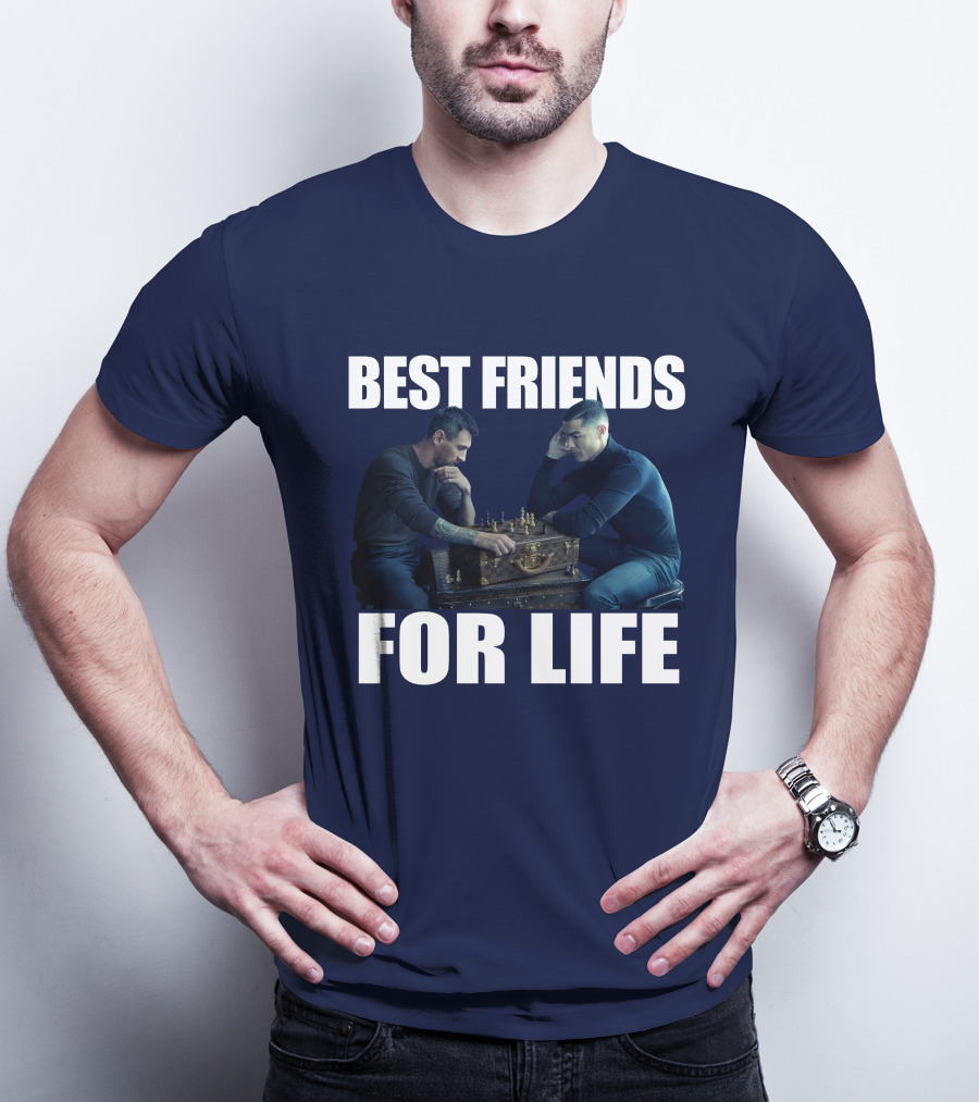 Best Friends For Life Chess Duel T-Shirt