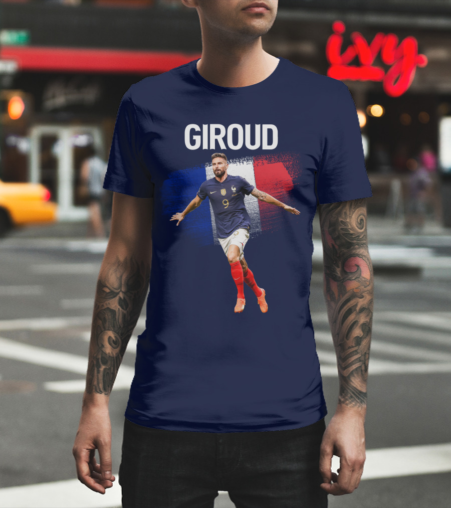 Giroud 9 France Football T-Shirt