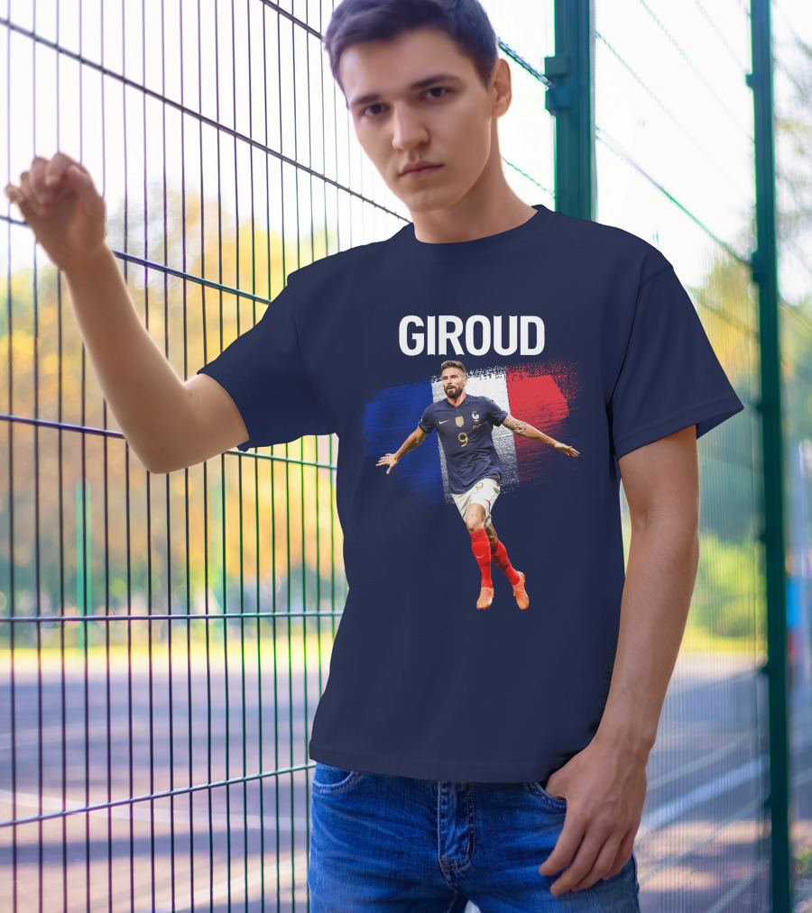 Giroud 9 France Football T-Shirt