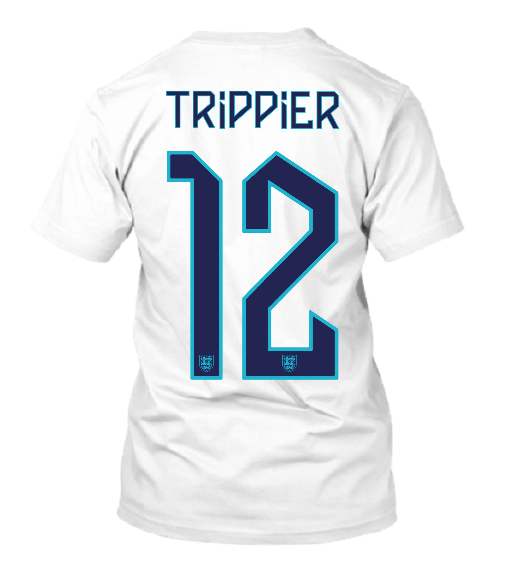 Trippier England National Football Team Three Lions Crest T-Shirt