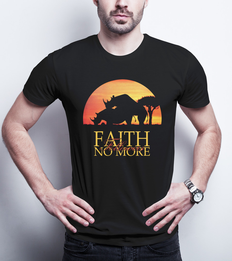 Faith No More Easy Followers Rhino Sunset T-Shirt