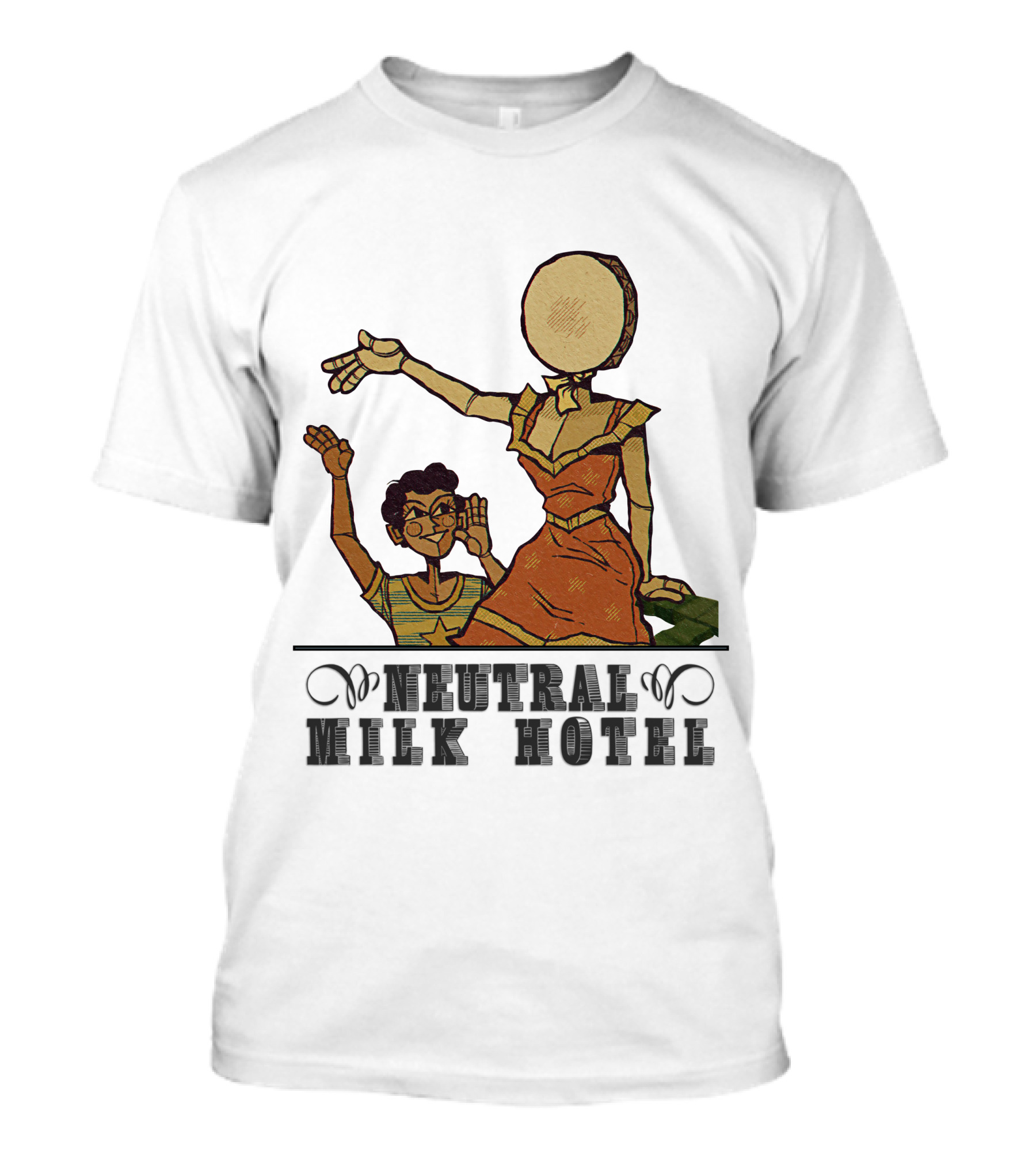 Neutral Milk Hotel In The Aeroplane Over The Sea T-Shirt