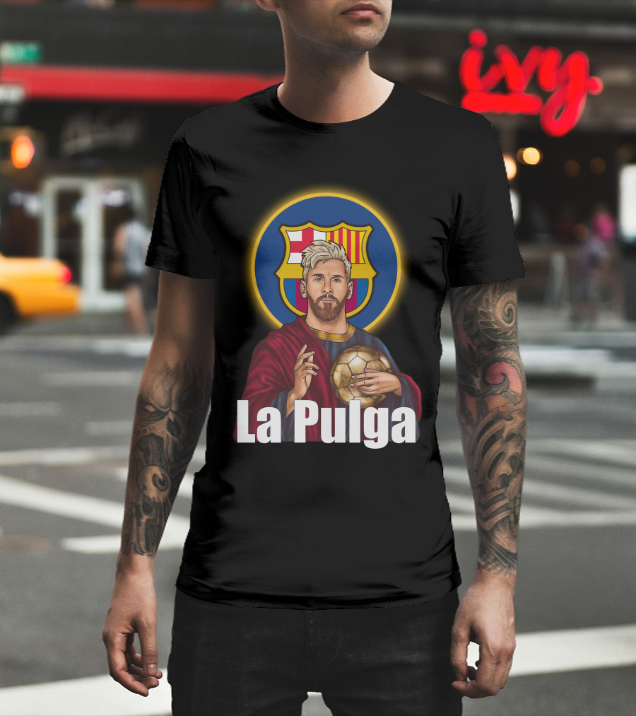 La Pulga Barcelona Icon Golden Ball T-Shirt